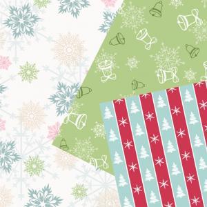 Christmas - Digital Scrapbooking Paper, Printable Paper Christmas ...