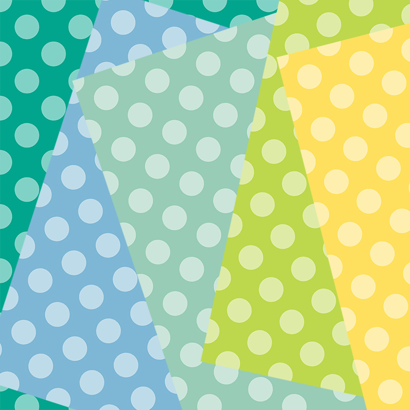 Trendy Colors Digital Paper, Digital Scrapbook Paper, Modern Digital ...